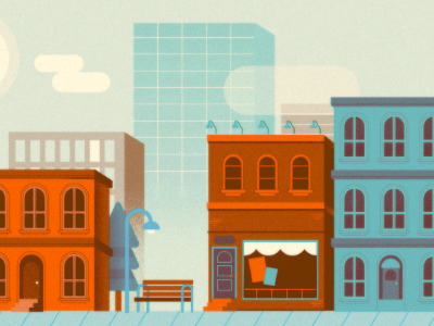 Sidewalk Surfer Girl by Skinny Ships on Dribbble