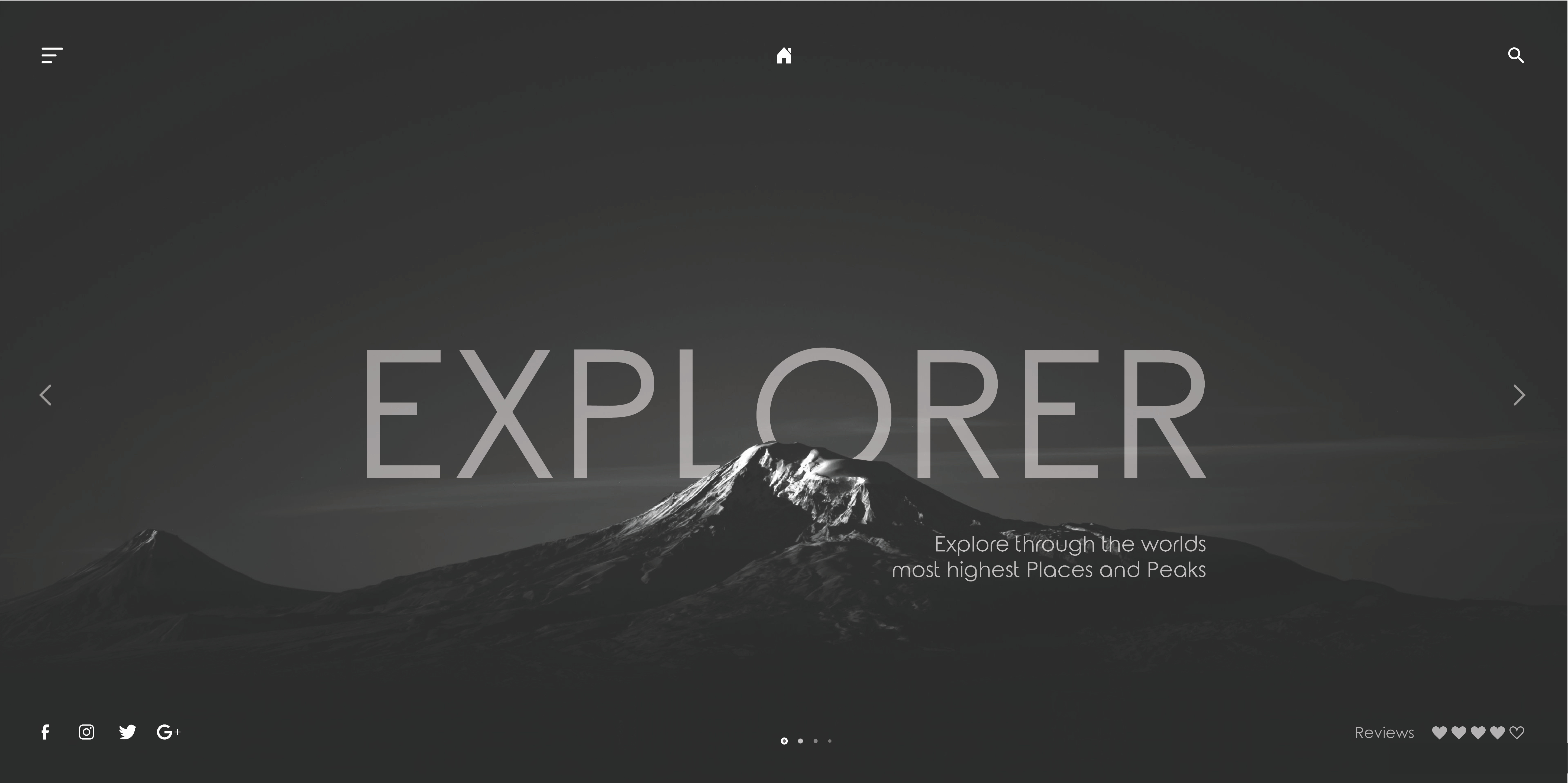 Explorer UI Design by Shamnad on Dribbble