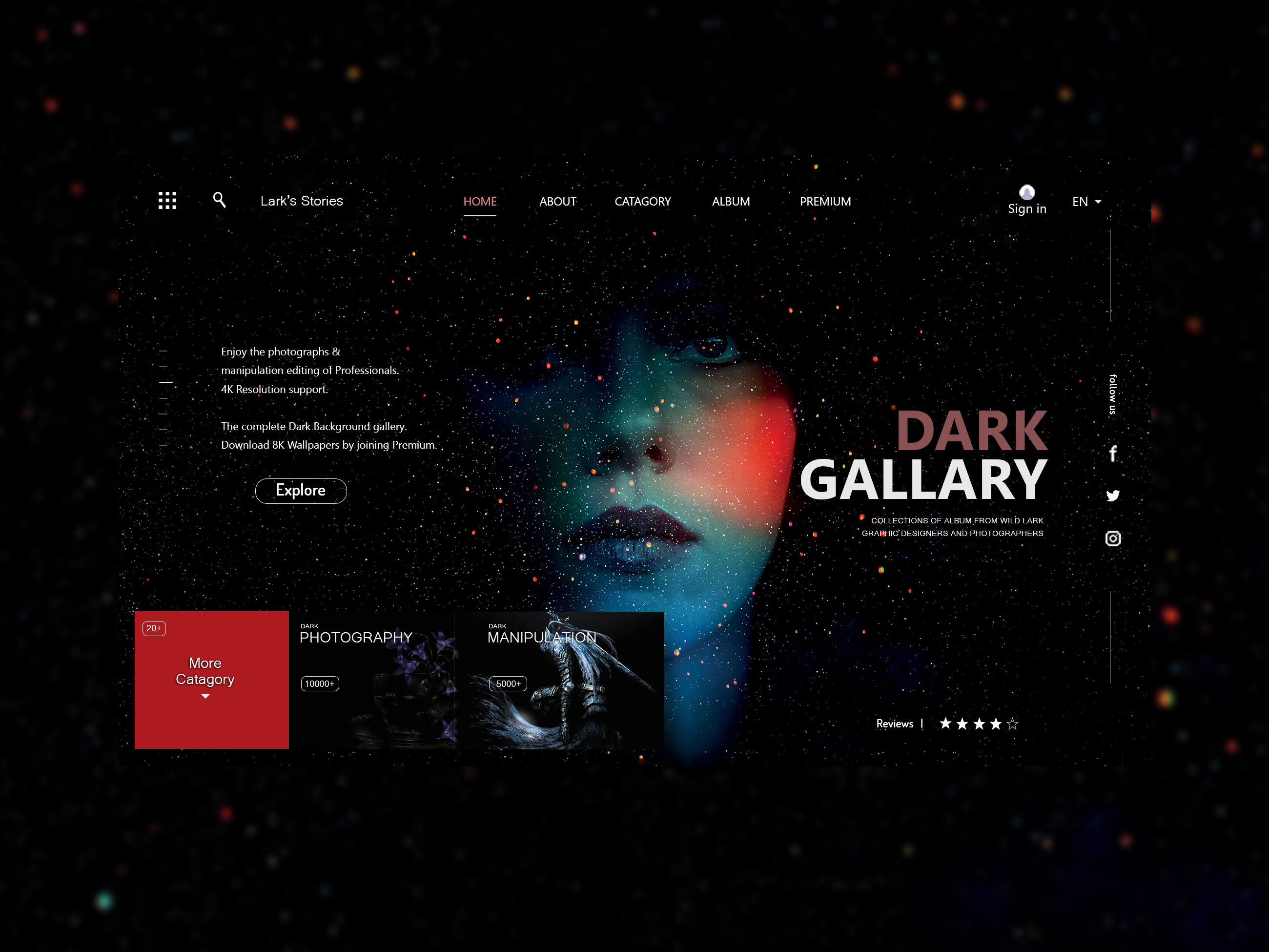 UI Design - IV by Shamnad on Dribbble