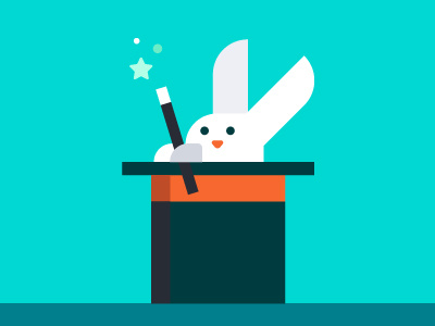 Magic Rabbit by Robyn Baker on Dribbble