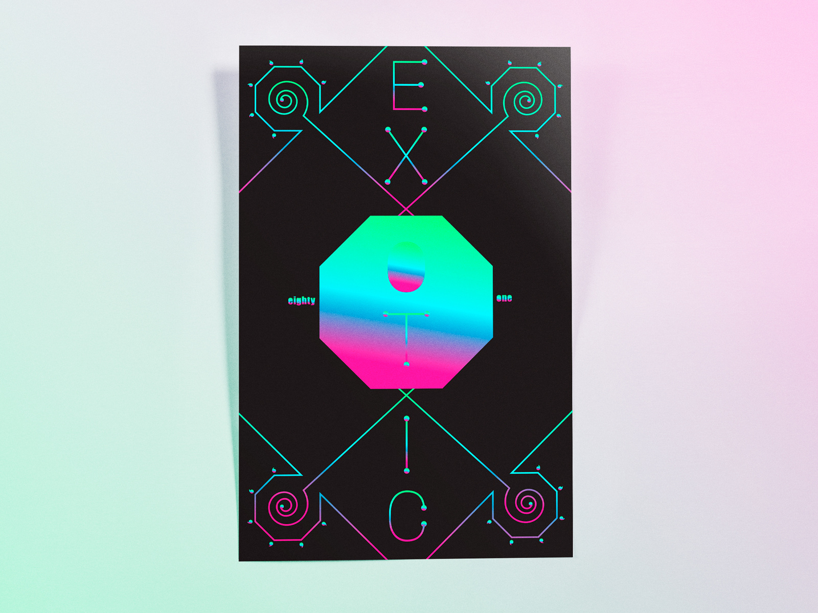 Poster EightyOne: exotic by Jim Stahn on Dribbble