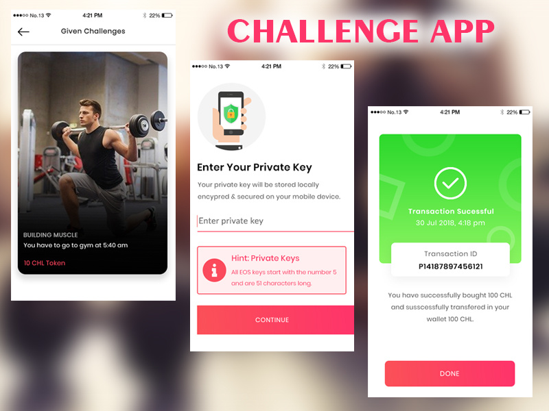 Challenge App by Prabhat Sharma on Dribbble