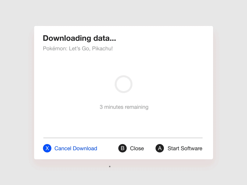 Nintendo Loading bar UX Concept by Gale G. for Queble on Dribbble