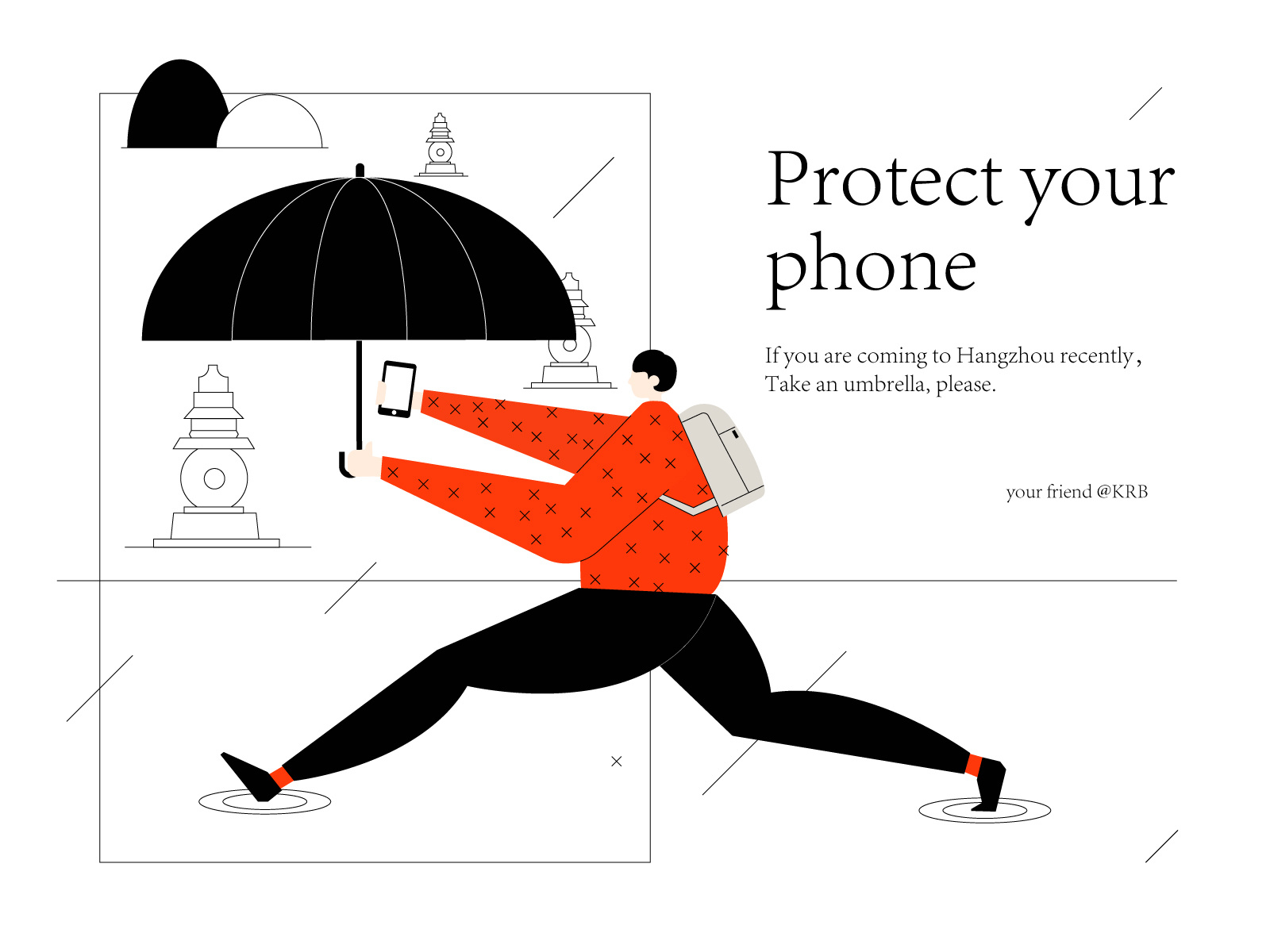 Protect your phone by K.R.B on Dribbble
