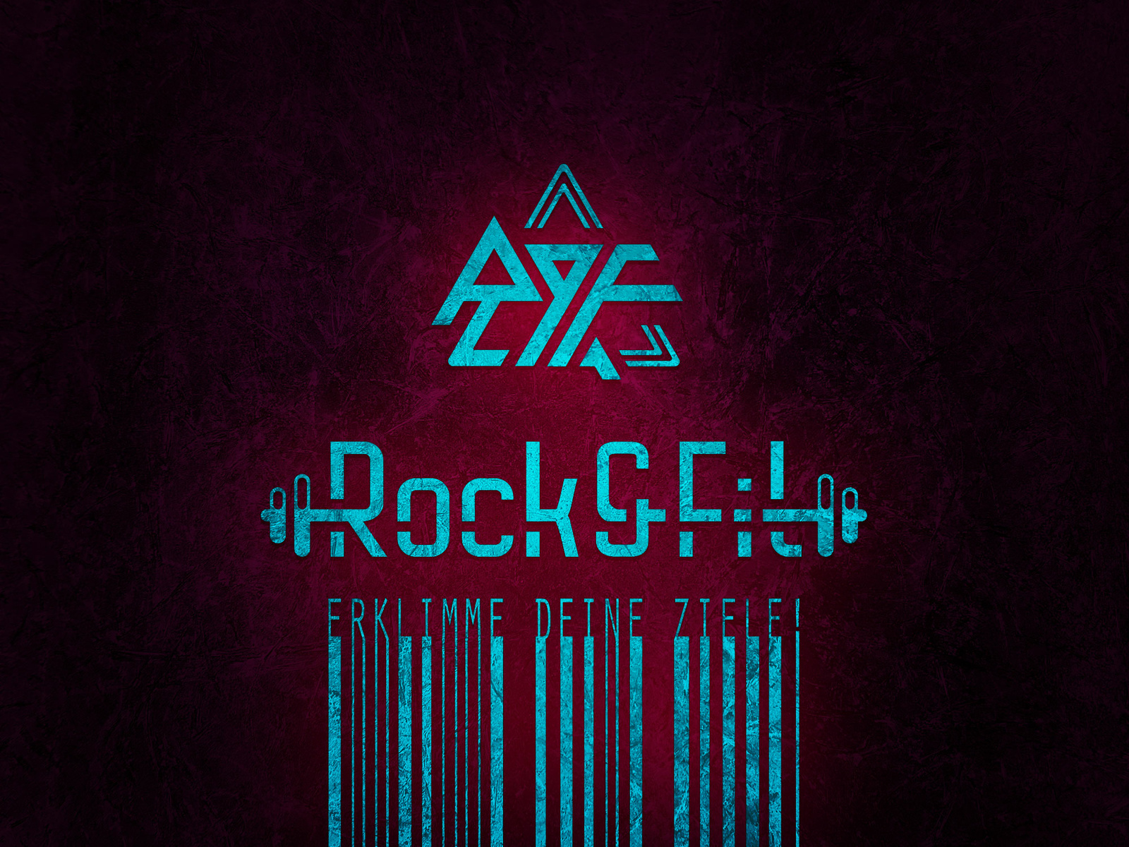 Logo Design «Rock & Fit» by Timur Nazirov on Dribbble
