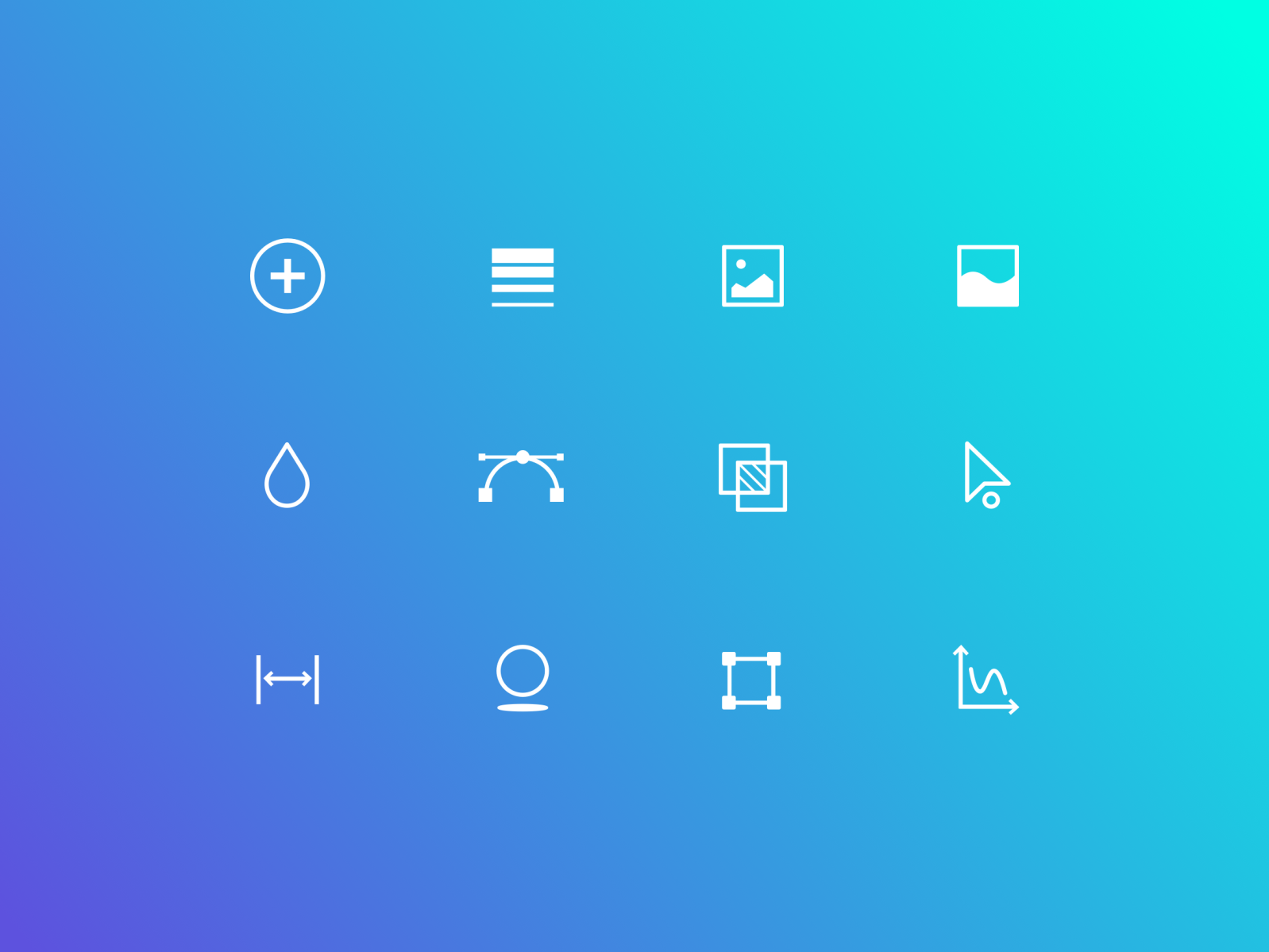 Design Tools Icon Set by Christina Zouras on Dribbble