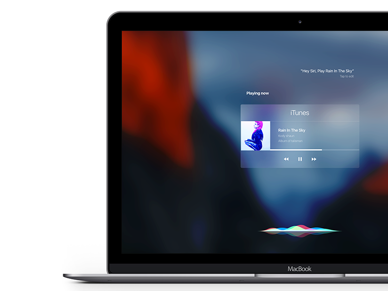 Siri OSX El Capitan by Aurélien Salomon UX on Dribbble