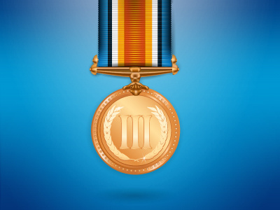 Medal by Alfredo Lopez on Dribbble