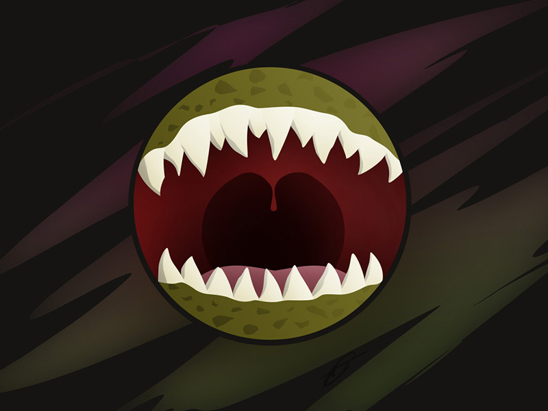 Monster Mouth by Alex Churchill on Dribbble