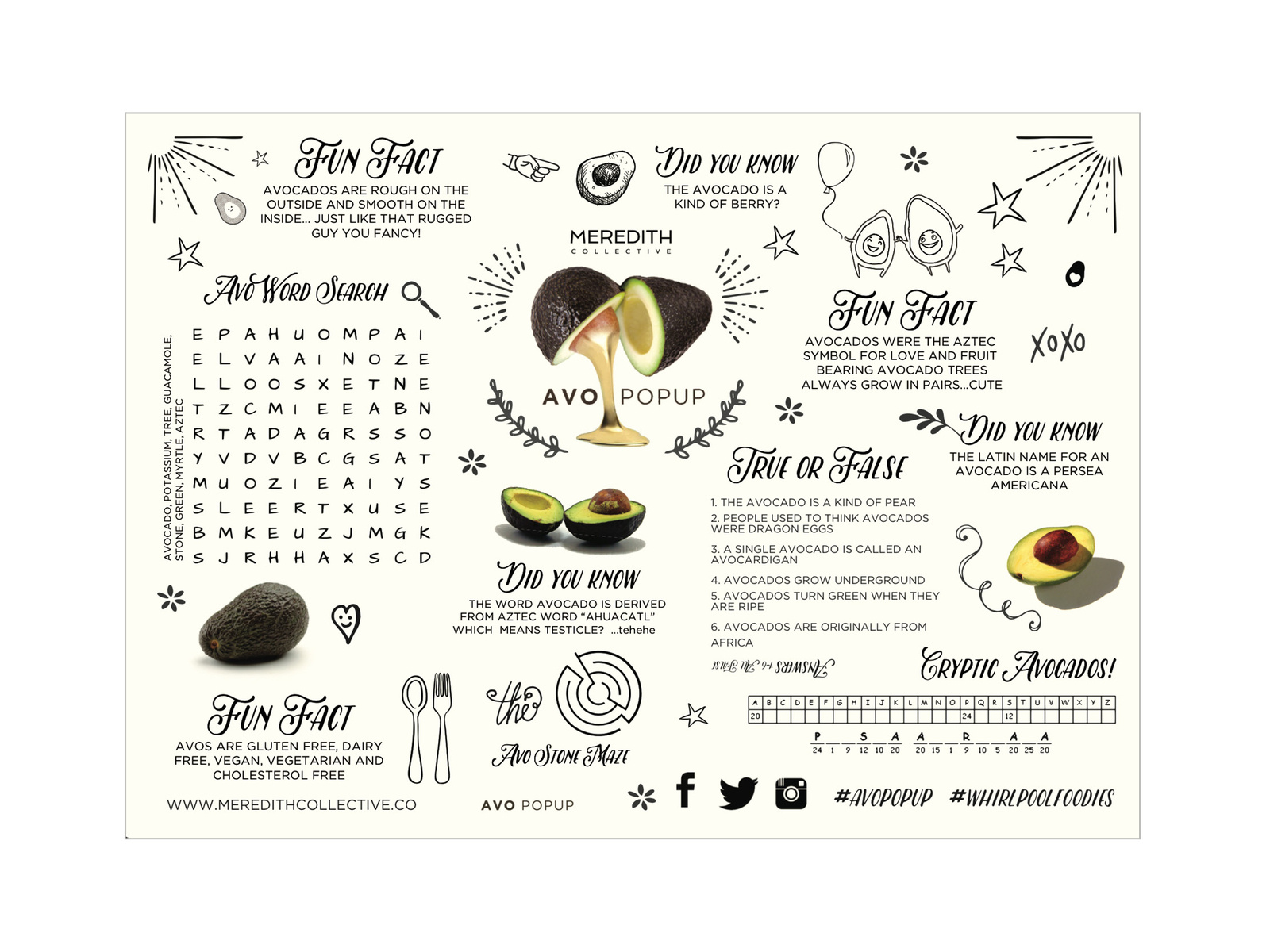 Avo-Pop-Up Menu Design by Hannah Jones on Dribbble