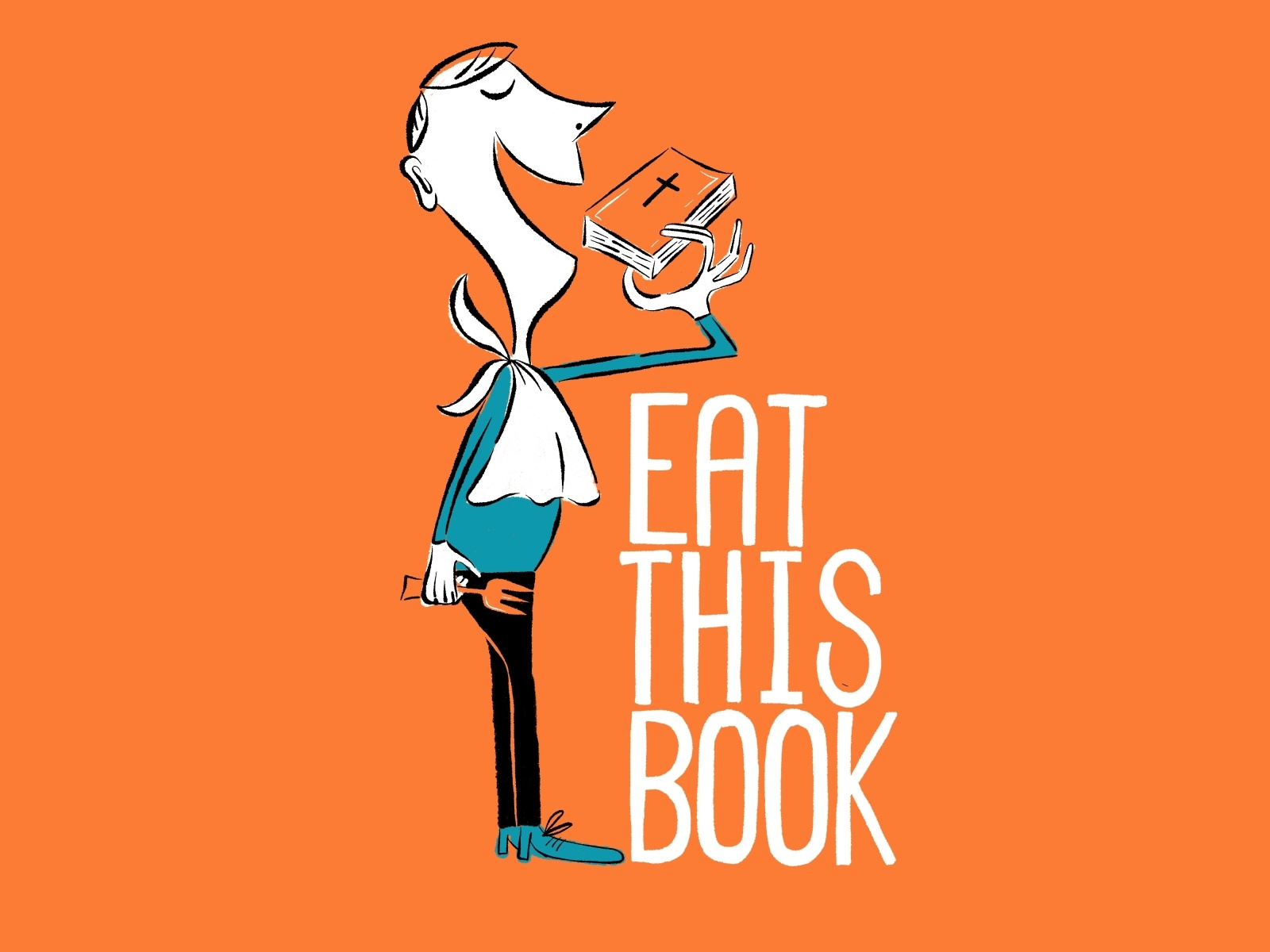 Eat This Book by Gregory Ortega on Dribbble