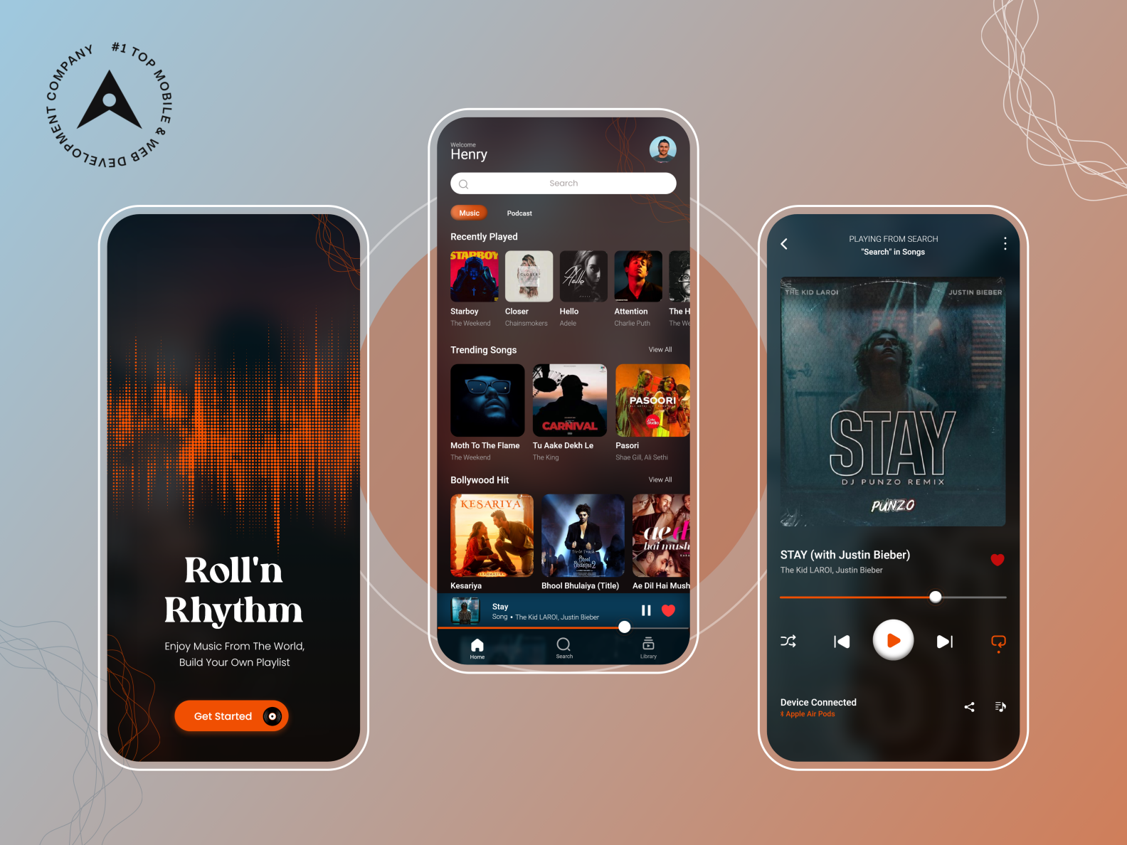 Music ( Portal ) Player Mobile App Concept - UI/UX by RipenApps ...