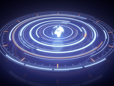 Futuristic UI v2.0 by Łukasz Wronka on Dribbble