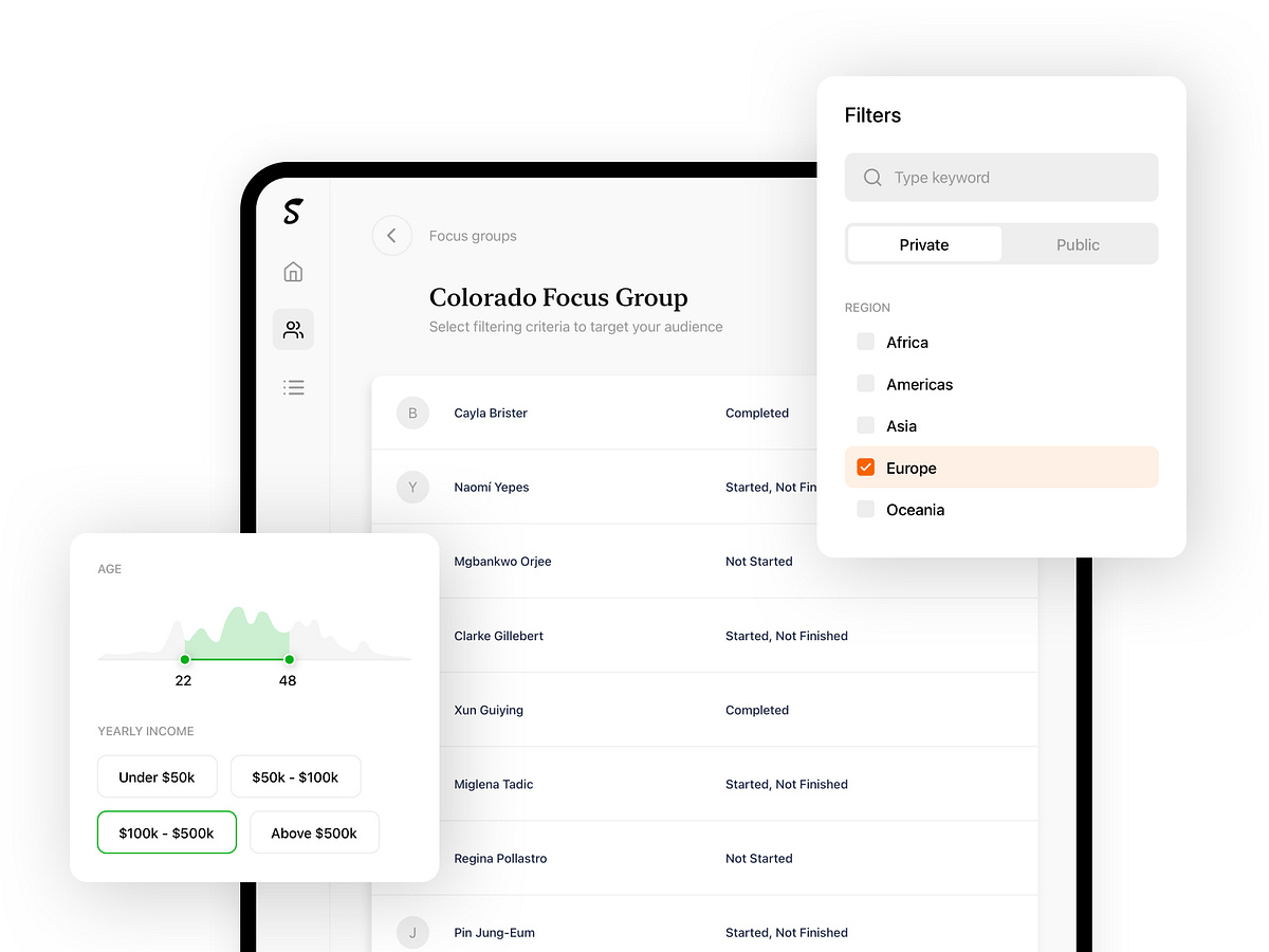 Browse thousands of Table Filter images for design inspiration | Dribbble