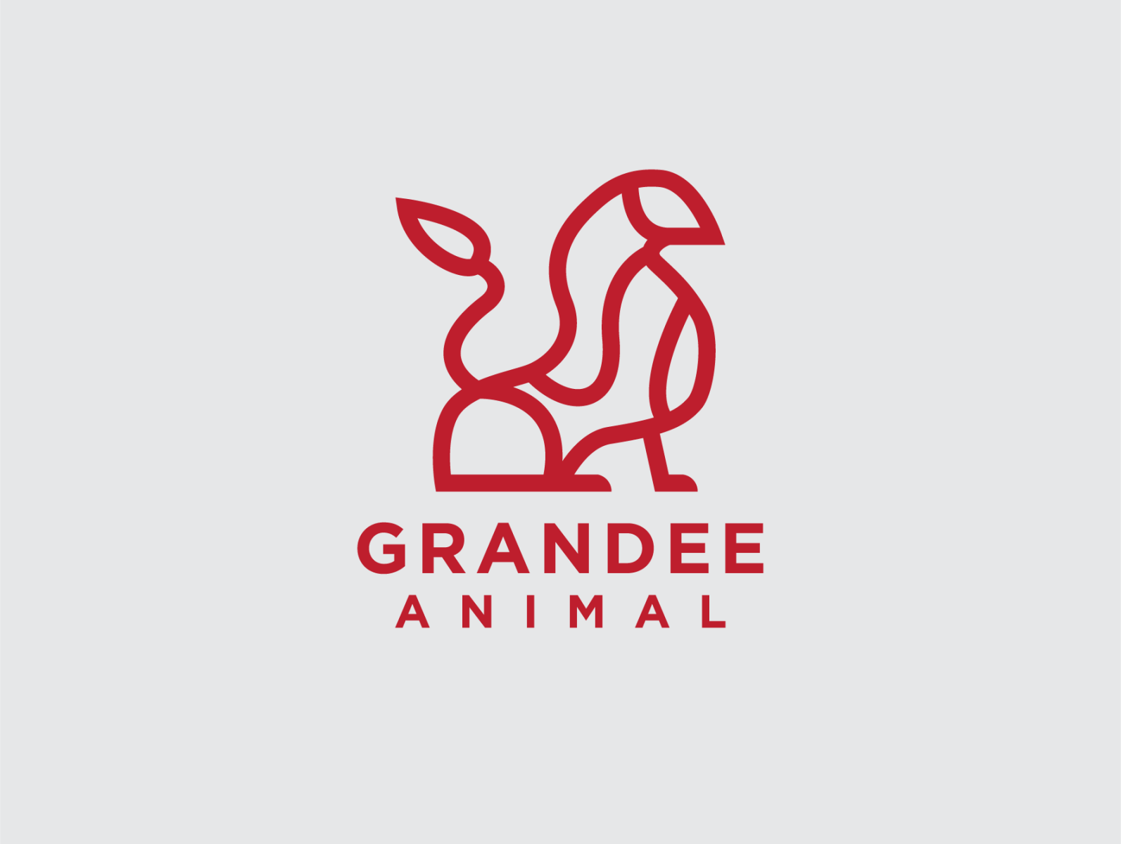 Grandee Animal Logo Design by zaqilogo on Dribbble
