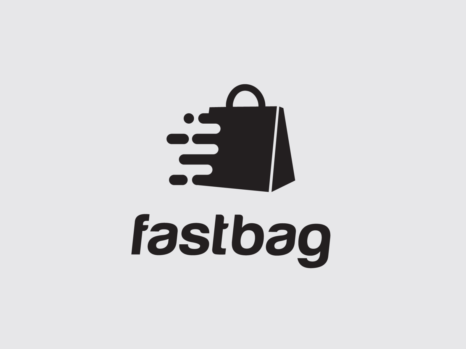 Fast bag logo by zaqilogo on Dribbble