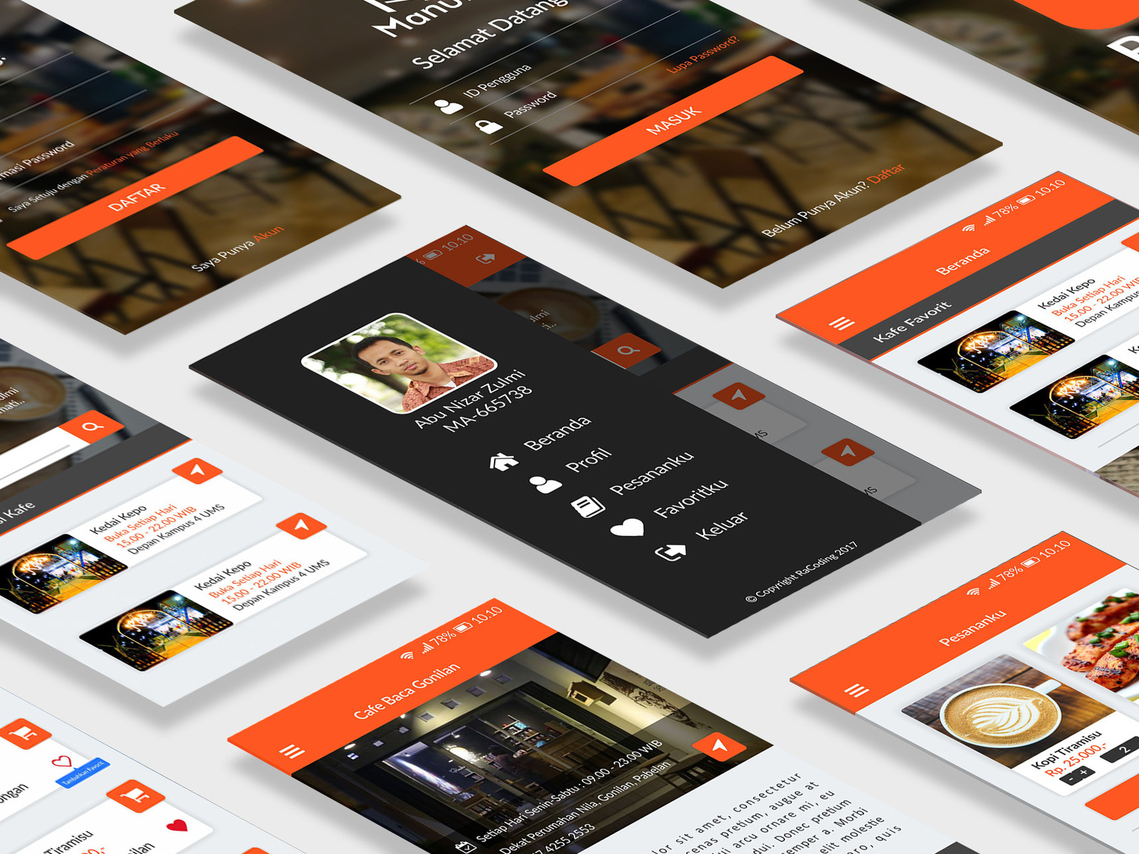 User Interface Design by Abu Nizar Zulmi on Dribbble