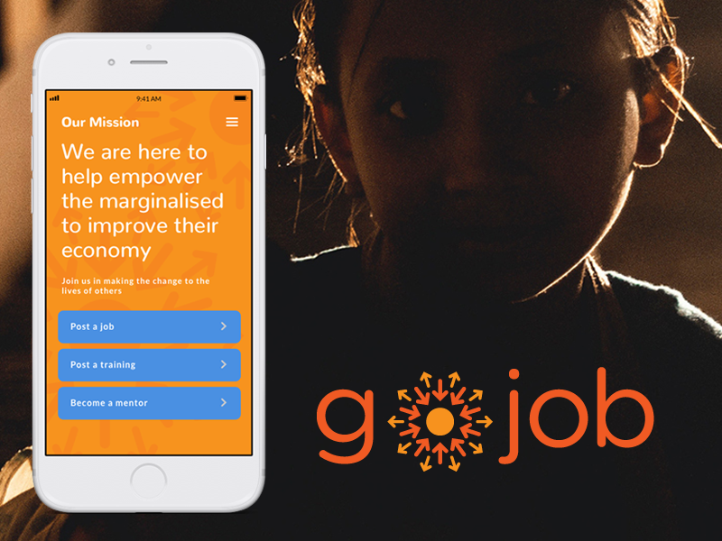 GoJob by Din Amri on Dribbble