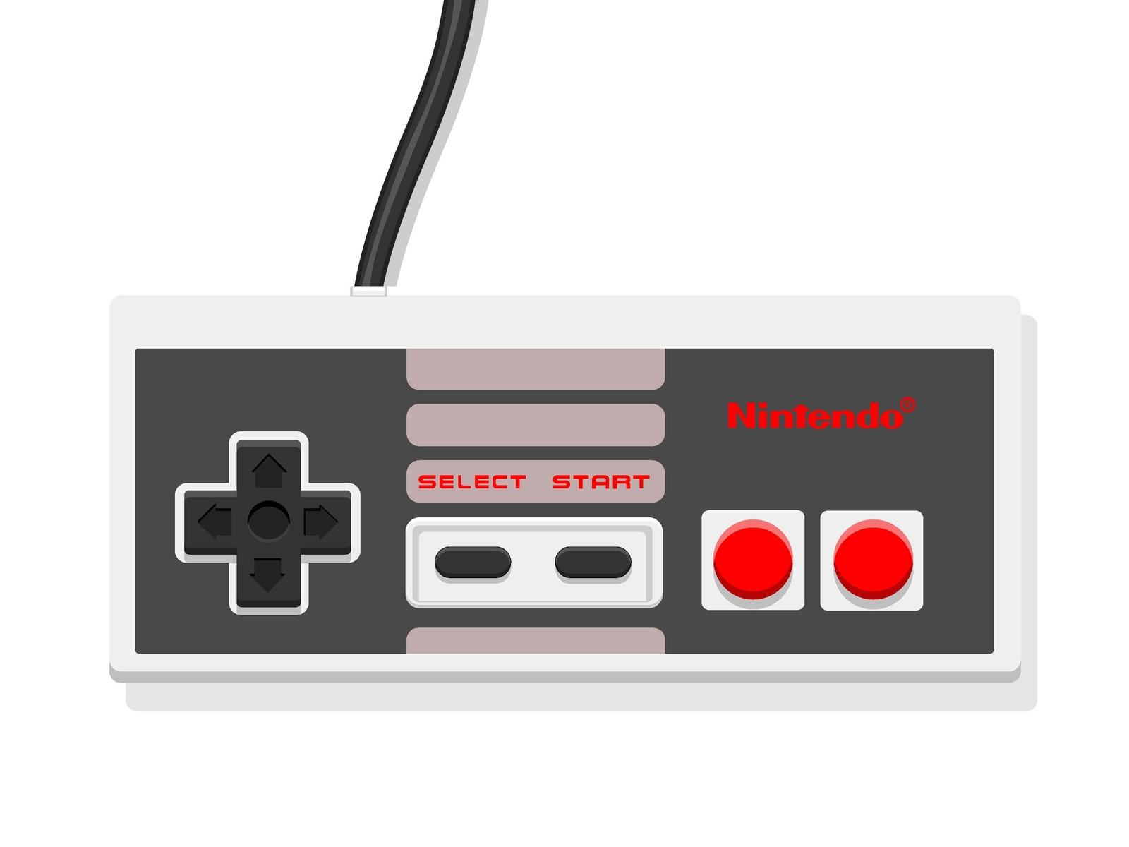 NES Controller by John Gorman on Dribbble