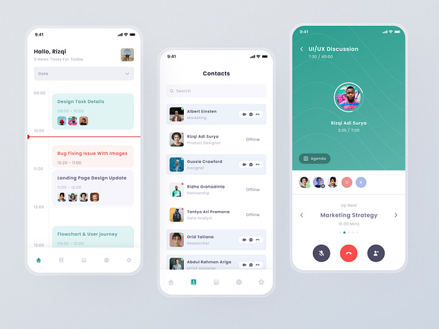 Task Management App - Part 1 by Rizqi Adi Surya for Pelorous on Dribbble