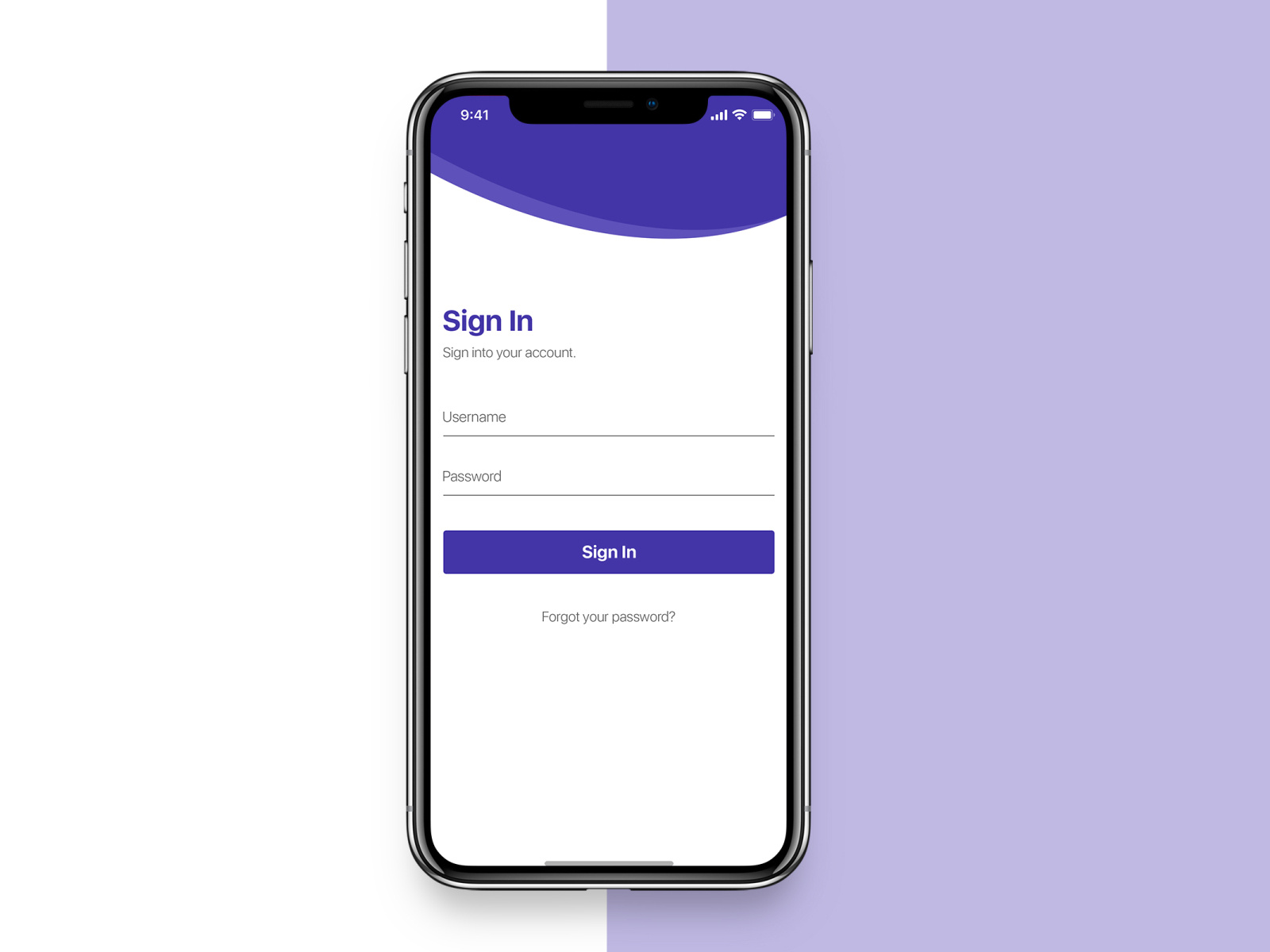 Mobile app sign in by Umang damor on Dribbble