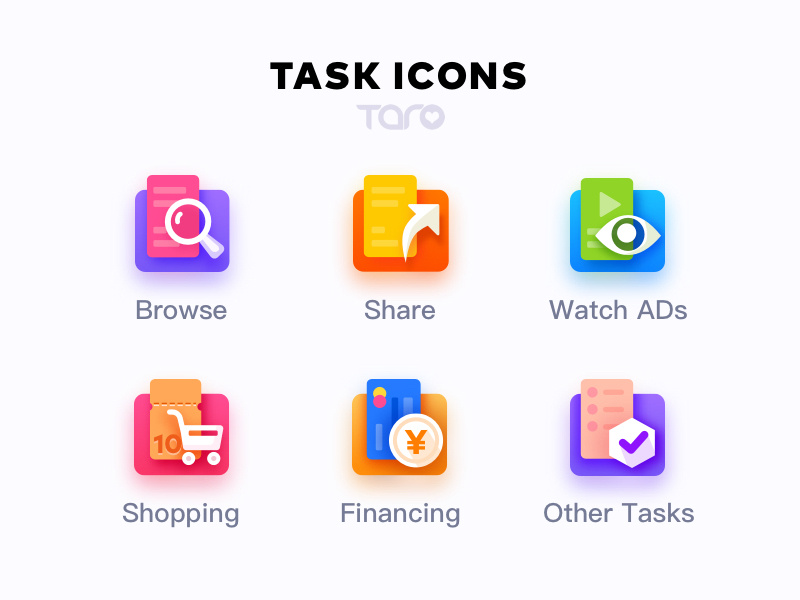 Dribbble - task_icons_by_taro.jpg by Taro Huang