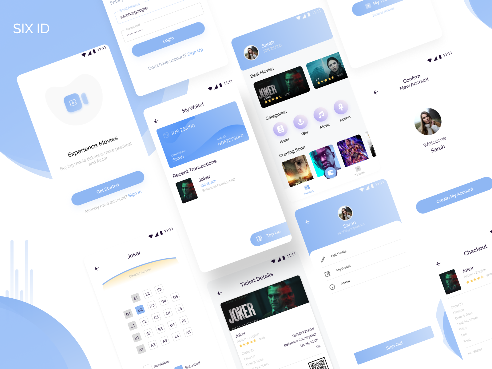 SIX ID by Syamsul Amin on Dribbble