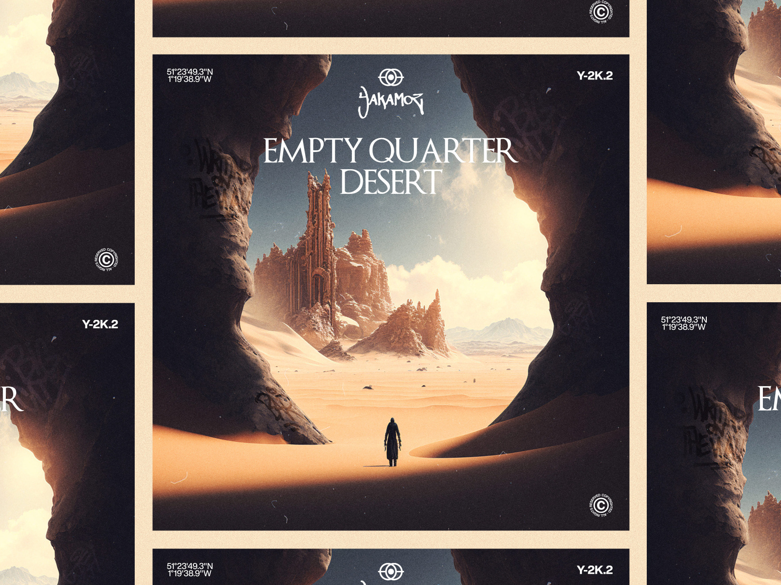 EMPTY QUARTER DESERT - Album Cover Design by Osama Ouasfi on Dribbble