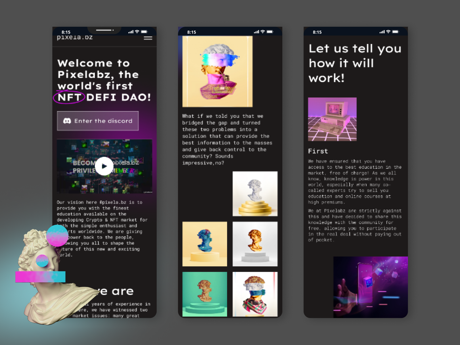 NFT project by Yaroslava_25 on Dribbble
