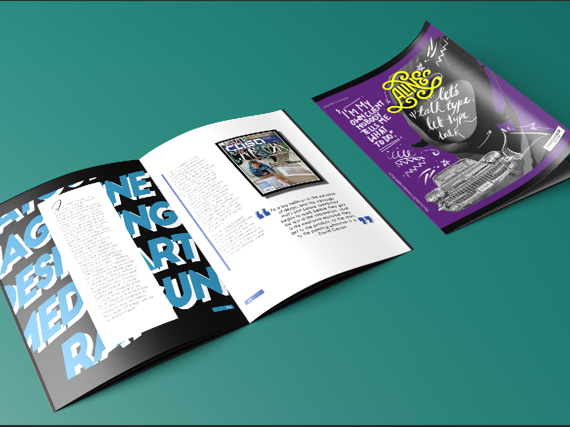 Align Magazine Cover & Magazine Spreads by Sanika Ullalkar on Dribbble