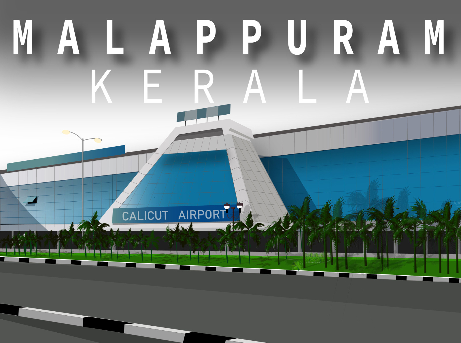 CALICUTINTERNATIONALAIRPORT by ajay kp on Dribbble