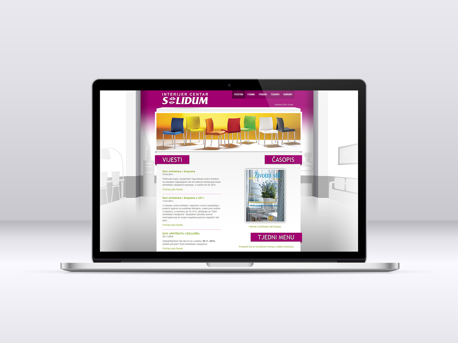 Solidum Website Design by Oliver Marcetic on Dribbble