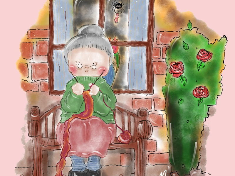 Knitting the Future by SLArt on Dribbble