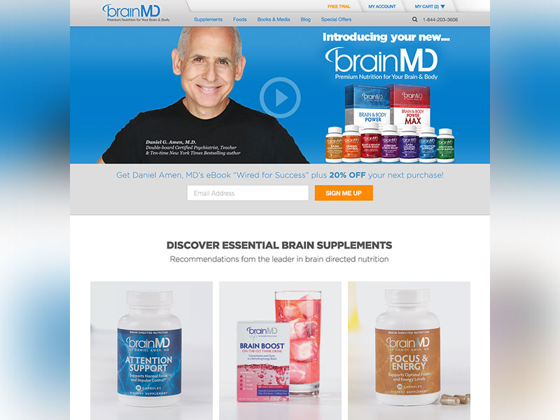 Brainmd by Aaron Sonnenberg on Dribbble