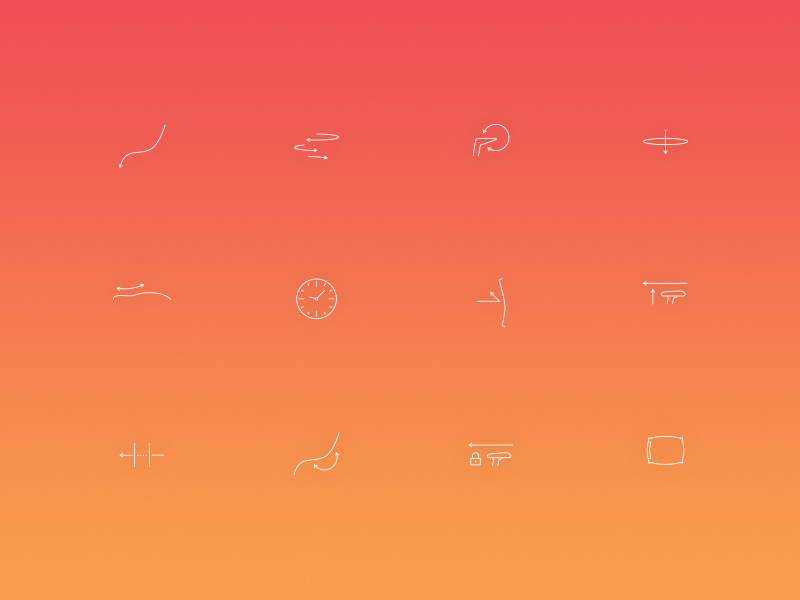 Animated Feature Icons for Furniture Video by Dillon Vrosh on Dribbble