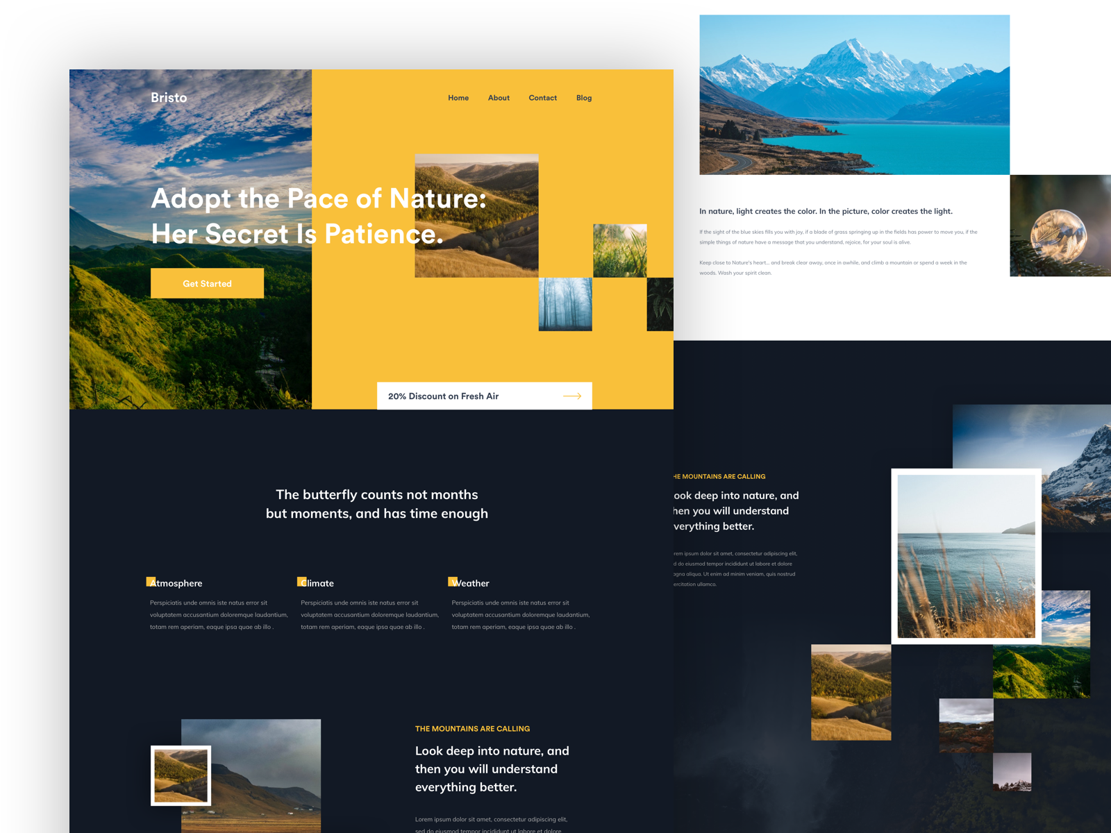 Creative Homepage Design Experiement by Imran Khan | Creative Head ...