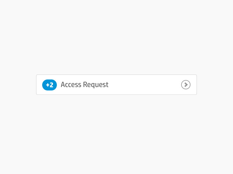 Access Request Label by Ed Pinto Osorio on Dribbble