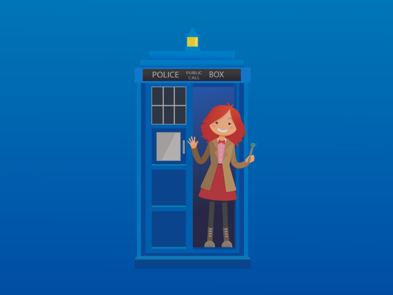 Doctor Who by Lid1ch on Dribbble