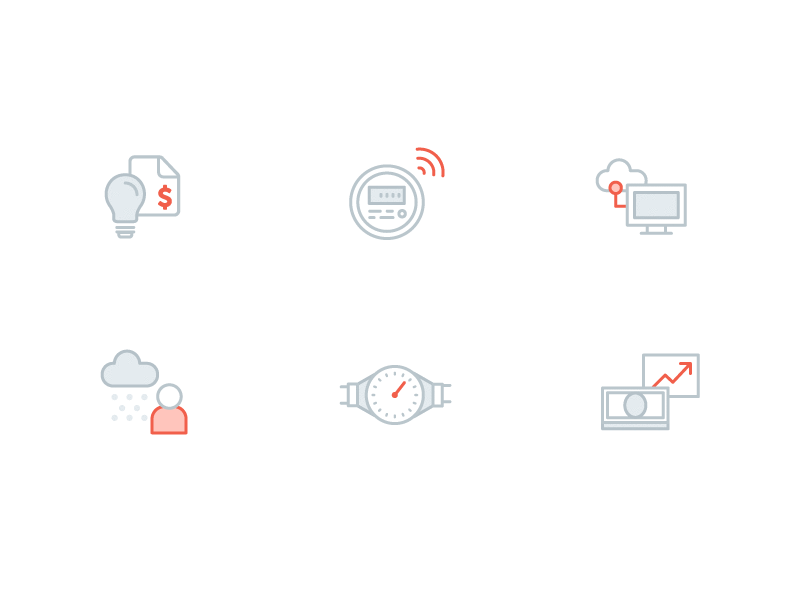 BuildingOS Platform Icons by Mai K. Nguyen on Dribbble