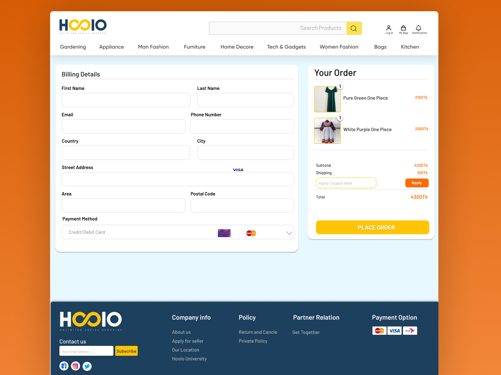 E Commerce Checkout by Torikul islam Rifat on Dribbble