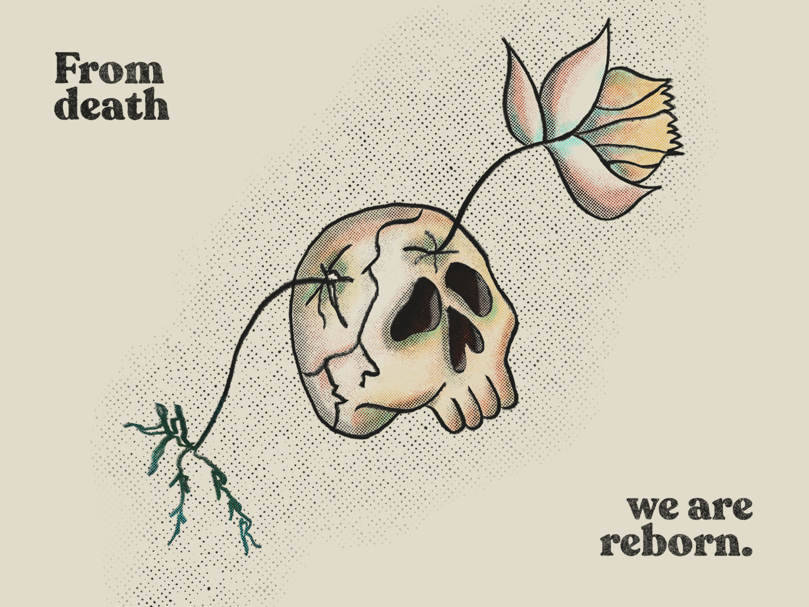 Death & Reborn by Taira Sedini on Dribbble