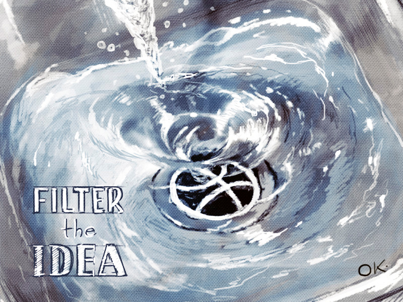 Filter The Idea by Oles Kalashnik on Dribbble