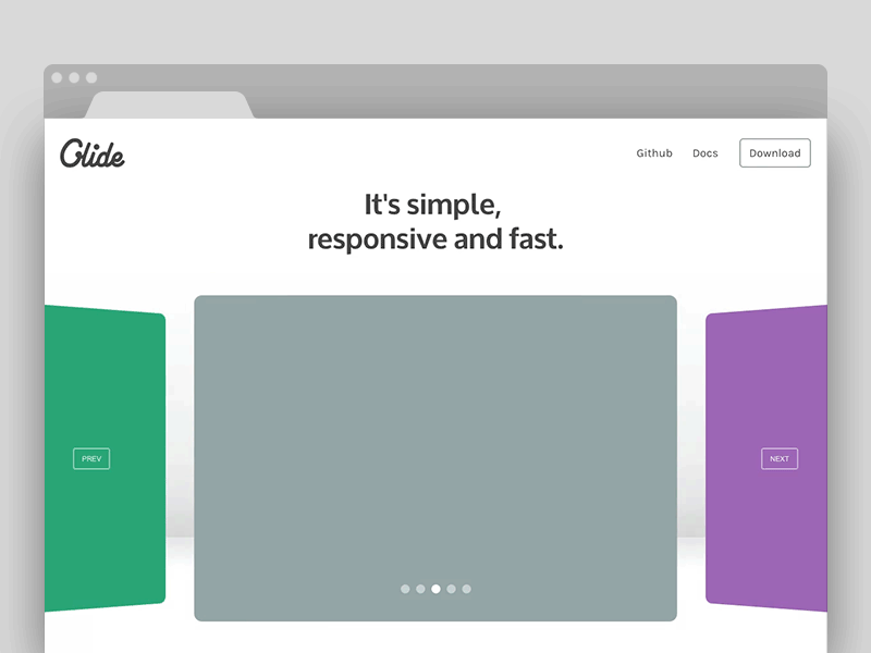 Glide.js - a dependency-free JavaScript ES6 slider and carousel by ... Glide.js - a dependency-free JavaScript ES6 slider and carousel by ...