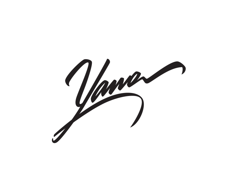 Yana. Lettering. by Anton Akhmatov on Dribbble