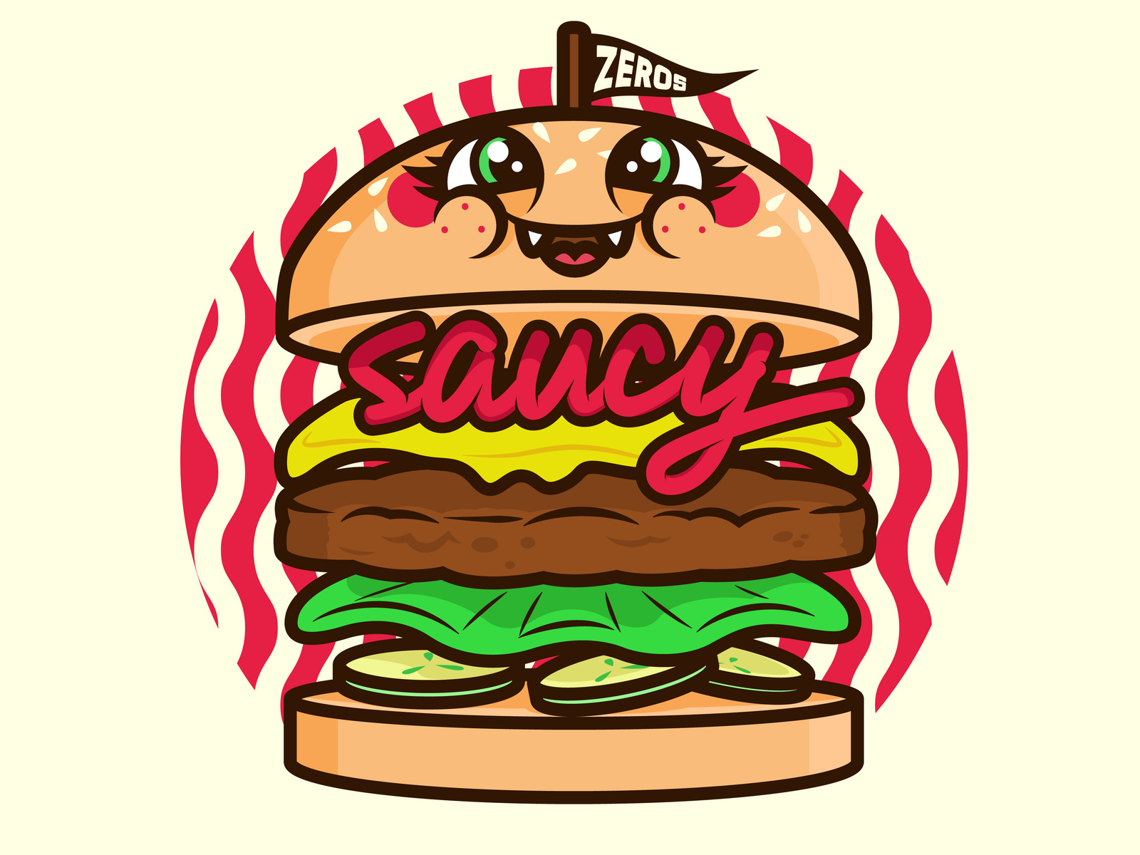 Welcome to fat burger by Scott Ham on Dribbble