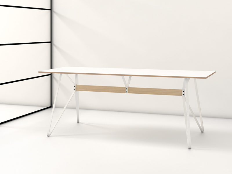 Monarch Table 3D Render by Michael Currie on Dribbble