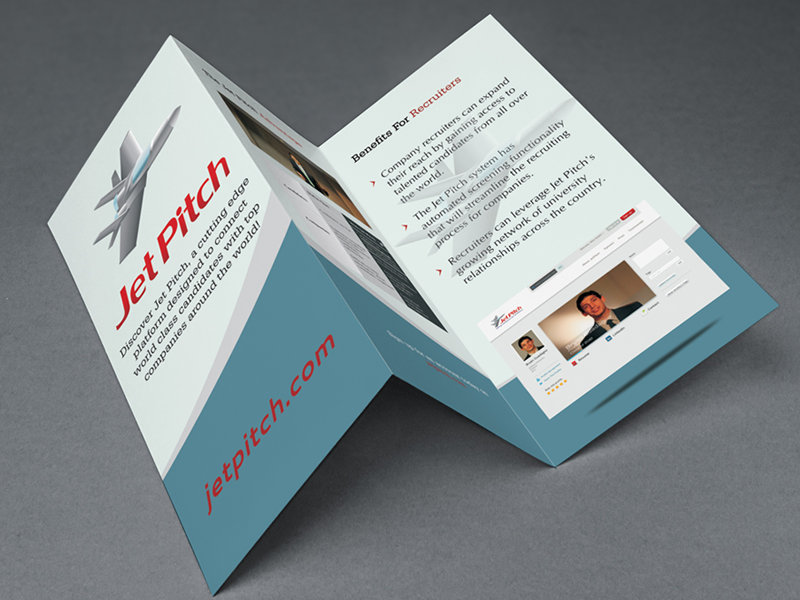 Jetpitch Brochure Design by Uma Gokhale on Dribbble