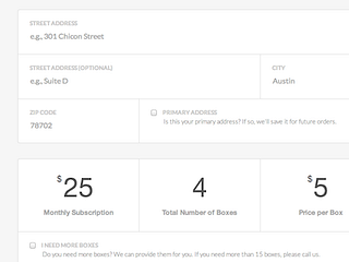 Browse thousands of Address Form images for design inspiration | Dribbble