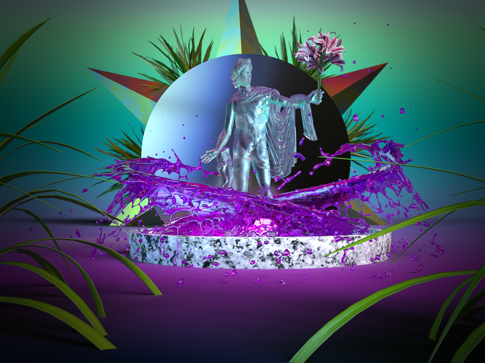 Ice God by Pine Watt on Dribbble