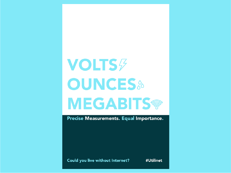 Utilinet Poster by Lyndsey R. on Dribbble